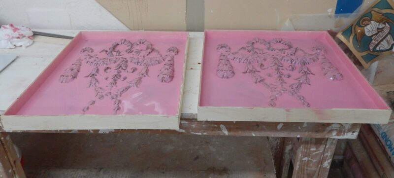Urethane Rubber Molds to Restore Historic Plaster | Canning Liturgical Arts